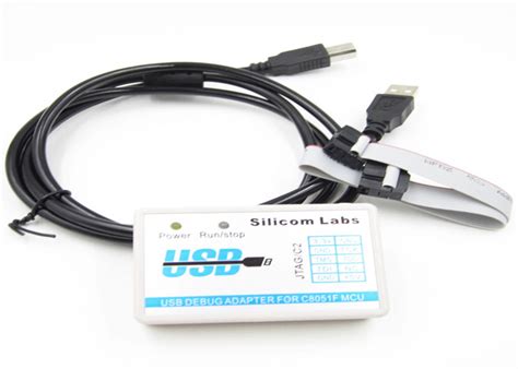 C8051f Mcu Emulator Usb Debug Adapter U Ec6 Jtagc2 Mode With Cable