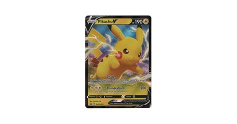 Shiny Pikachu Card