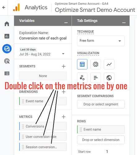 Ga4 Conversion Rate How To Find It And Use It Optimize Smart