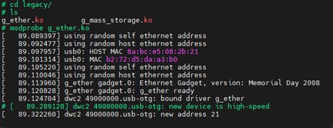 solved usb virtual network port issue with stm32mp157d