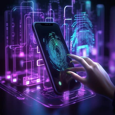 Premium Ai Image 3d Biometric Security Network Privacy Data Protection