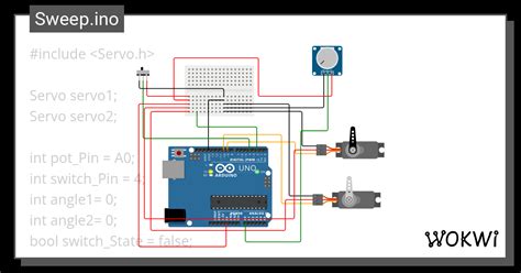 servo same direction wokwi esp32 stm32 arduino simulator