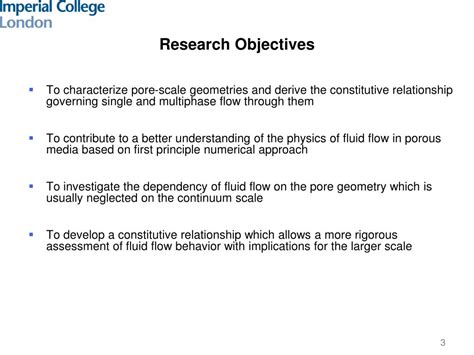 Ppt Finite Element Based Characterisation Of Pore Scale Geometry And