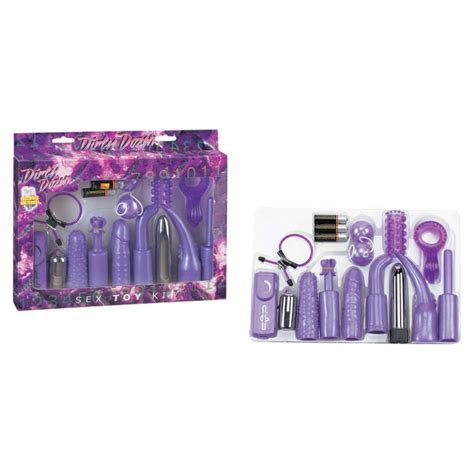 Seven Creations Dirty Dozen Couples Sex Toy Kit Purple Simply Pleasure