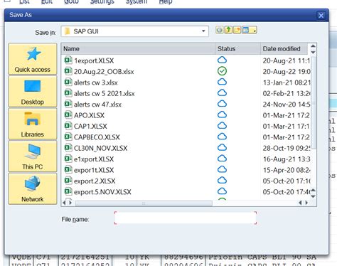 Sap Save As Dialogue Wont Respond To Uipath Activities Uipath Community Forum