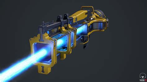 Sci Fi Plasma Rifle