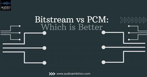 bitstream vs pcm which is better