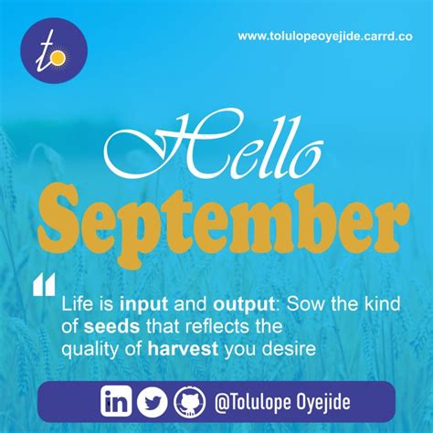 Tolulope Oyejide On Linkedin Do Not Measure Success By Todays Harvest