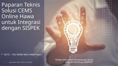 Cems Integeration Application With Data Interfacing System Hawa Ppt