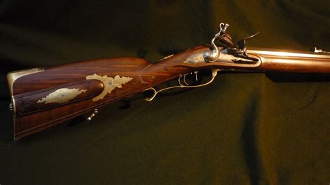 Contemporary Makers A German Flintlock Jäger Rifle In Style Of C