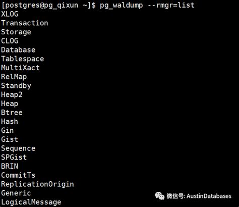 postgresql wal 日志问题合集之wal 如何解析 csdn博客
