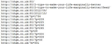 wayback machine for historical redirect chains ohgm