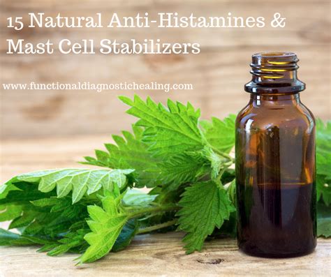 15 Natural Anti Histamines And Mast Cell Stabilizers Functional