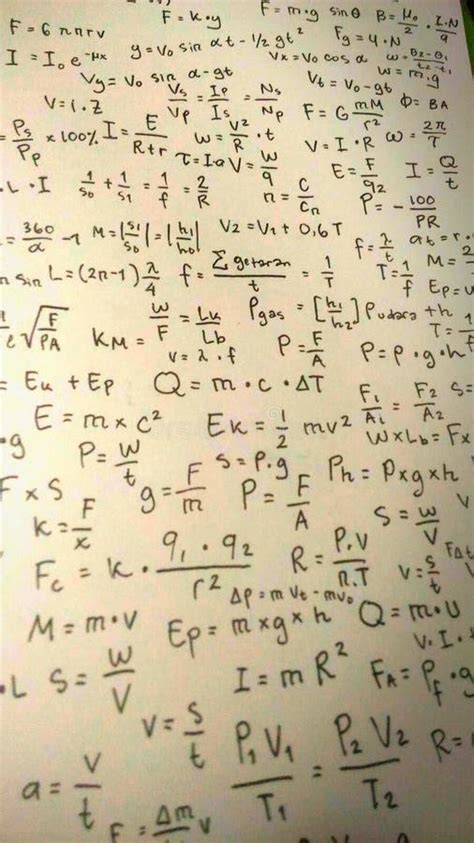The Basic Formula Stock Photo Image Of Student Text