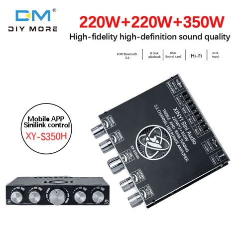 Diymore Xys350h Amplifier Bluetooth Papan Modul Penguat Daya Bluetooth