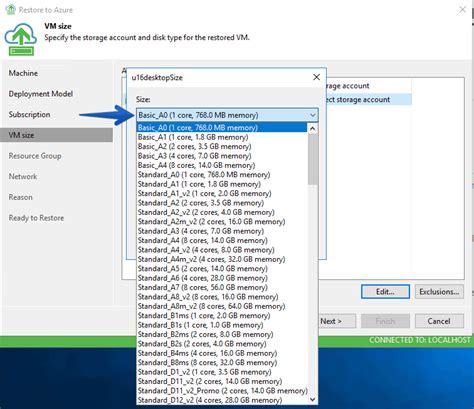 Veeam Backup And Restore Workloads To Microsoft Azure Restoring Microsoft Azure From