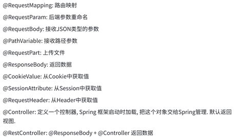 Spring Mvc常用注解（绝对经典）springmvc常用注解 Csdn博客