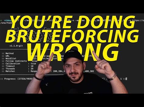 Free Video How To Directory Brute Force Properly From NahamSec Class Central