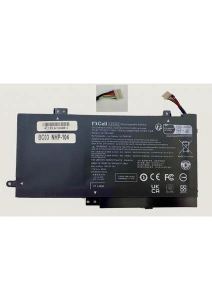 Fitcell Hp HSTNN-PB6M HSTNN-YB5Q Notebook Batarya - Pil Fiyatı