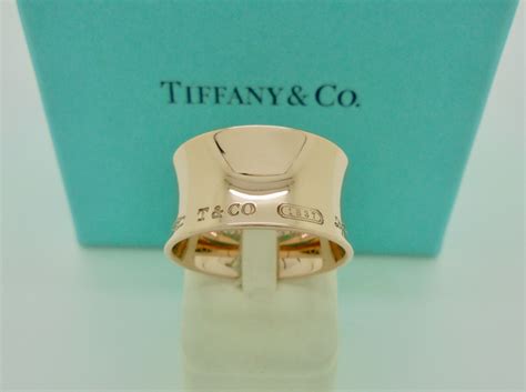 Authentic Tiffany And Co 1837 Collection Wide Rubedo B Gem