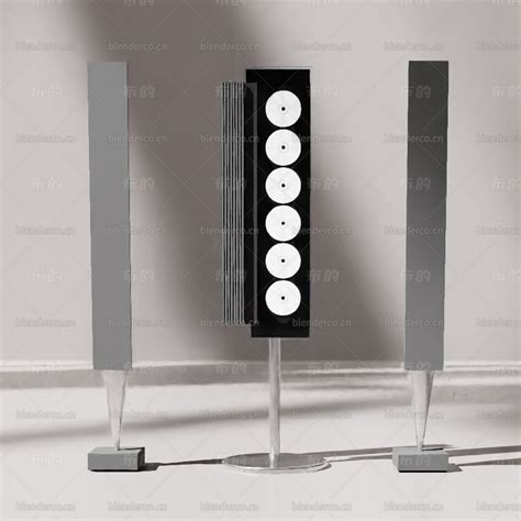 Blender 音响模型14 Blender布的