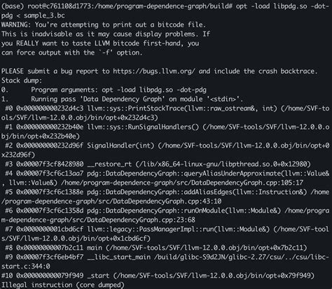 question about how to run · issue 8 · aristode program dependence graph · github