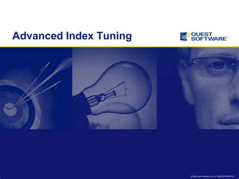 advanced index tuning ppt