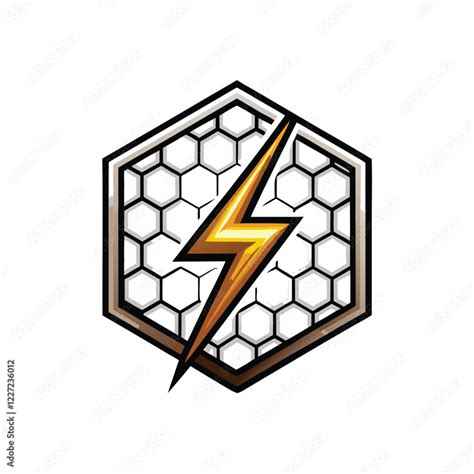Design A Striking Logo A Lightning Bolt Inside A Hexagon Representing Volthub Suggesting Power