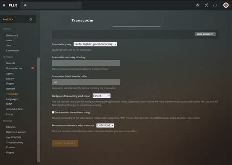 Plex Pass With No Hardware Transcode Option On Plex Media Server Rplex