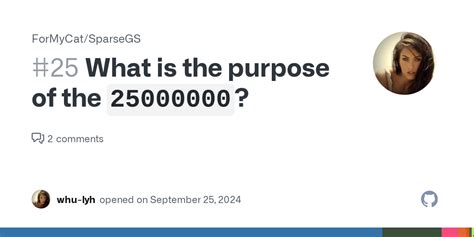 What Is The Purpose Of The Issue ForMyCat SparseGS GitHub