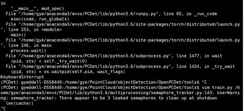 Unable To Start Training Of PointPillars Again Issue Open Mmlab OpenPCDet GitHub