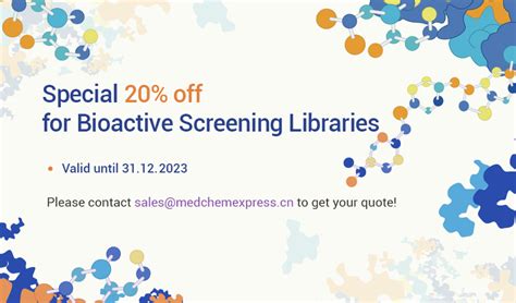 Medchemexpress Master Of Bioactive Molecules Inhibitors Screening Libraries And Proteins