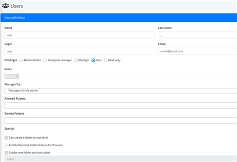 Cant Edit Folder · Issue 3383 · Nilsteampassnetteampass · Github