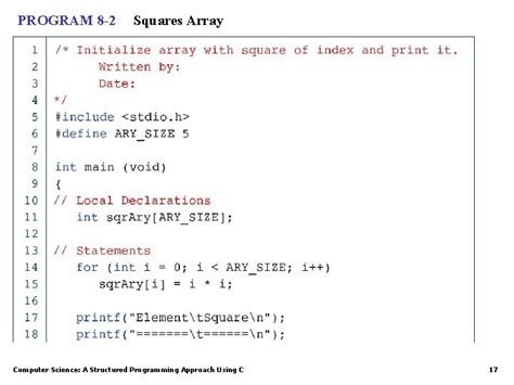 Chapter Arrays Objectives To Understand The Basic