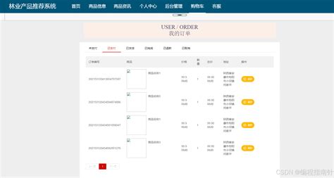 计算机java项目｜基于springboot的林业产品推荐系统的设计与实现 Csdn博客