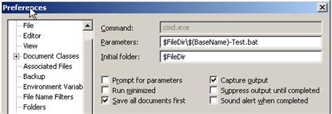 How Can I Fix This Textpad External Tool Command Stack Overflow