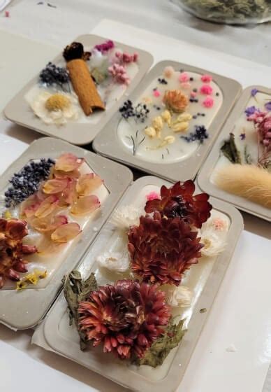 Candle Making Class Soy Wax Flower Tablets Sydney Classbento