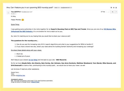 How To Write A Business Email To Make A Deal Examples Inside REVERB