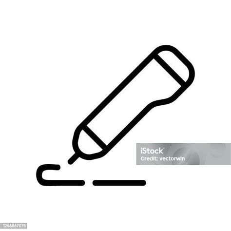 플라스틱 필라멘트 아이콘 벡터 개요 일러스트가 있는 3d 펜 0명에 대한 스톡 벡터 아트 및 기타 이미지 0명 개체 그룹 모양 Istock