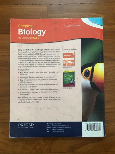 Igcse Bio Textbook Hobbies And Toys Books And Magazines Textbooks On