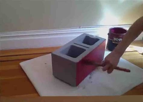 Easy DIY Cinder Block Bookshelf Tutorial DIY Joy