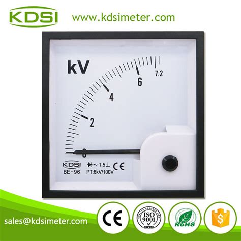 China Supplier Be 96 Ac7 2kv 6kv 100v Rectifier Analog Ac Panel Mount Voltmeter Buy Voltmeter