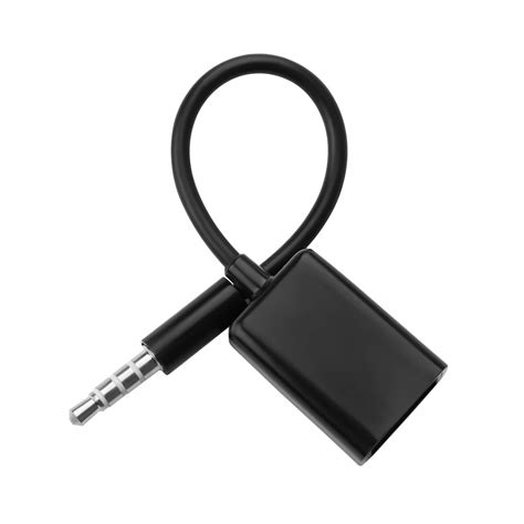 Pc Mm Male Aux Audio Plug Jack To Usb Female Converter Car Cable Mp Computer Adapter In