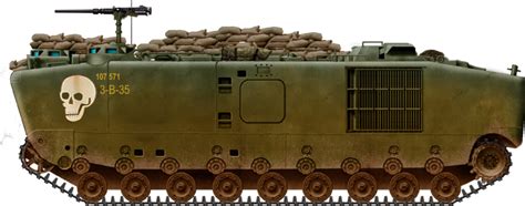 Lvtp 5 Amphibious Amphibious Personal Carrier 1956