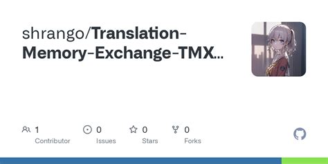 GitHub Shrango Translation Memory Exchange TMX Extractor