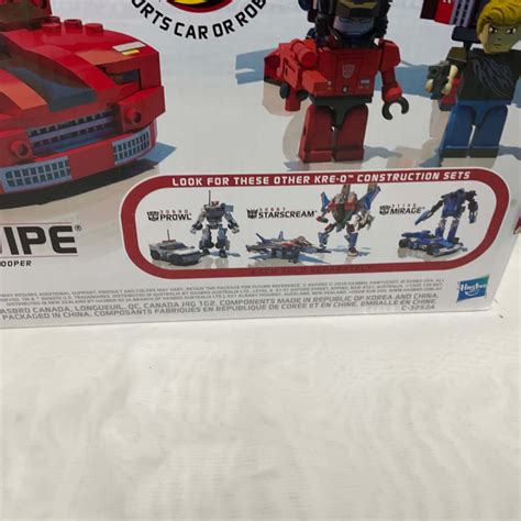 Hasbro Transformers Kre O Create It Sideswipe Set 31771 S