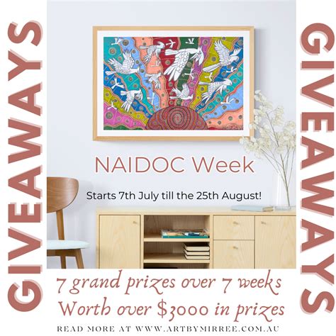Naidoc Week Prizes And 2024 Online Shopping Guide The Official Website ~ Art By Mirree