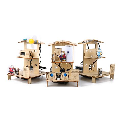 3 In 1 Acebott Esp32 Stem School Smart Home Education Kit Lv 1 Agarwal Electronics