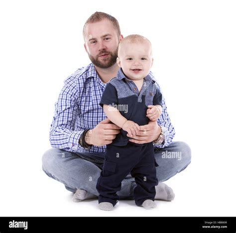 Happy Father Son Play Cut Out Stock Images And Pictures Alamy