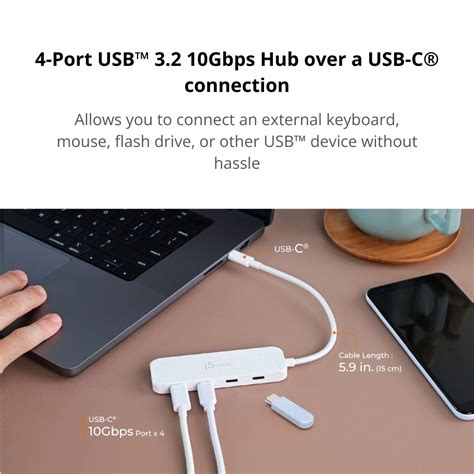 J Create Jch E Eco Friendly Usb C To Port Type C Gen Hub Msl Digital Online Store